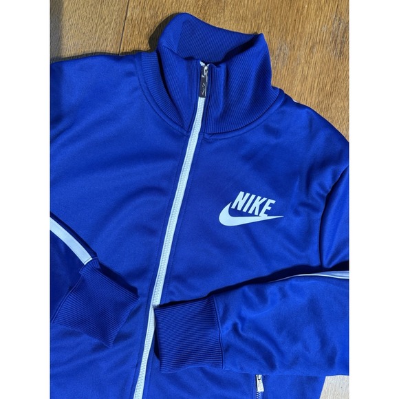 Nike | Jackets & Coats | Y2k Nike Sportswear Mens M Royal Blue Track ...